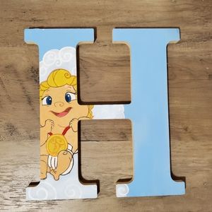 Disney | Accents | Hand Painted Disney Hercules Baby Nursery Alphabet ...
